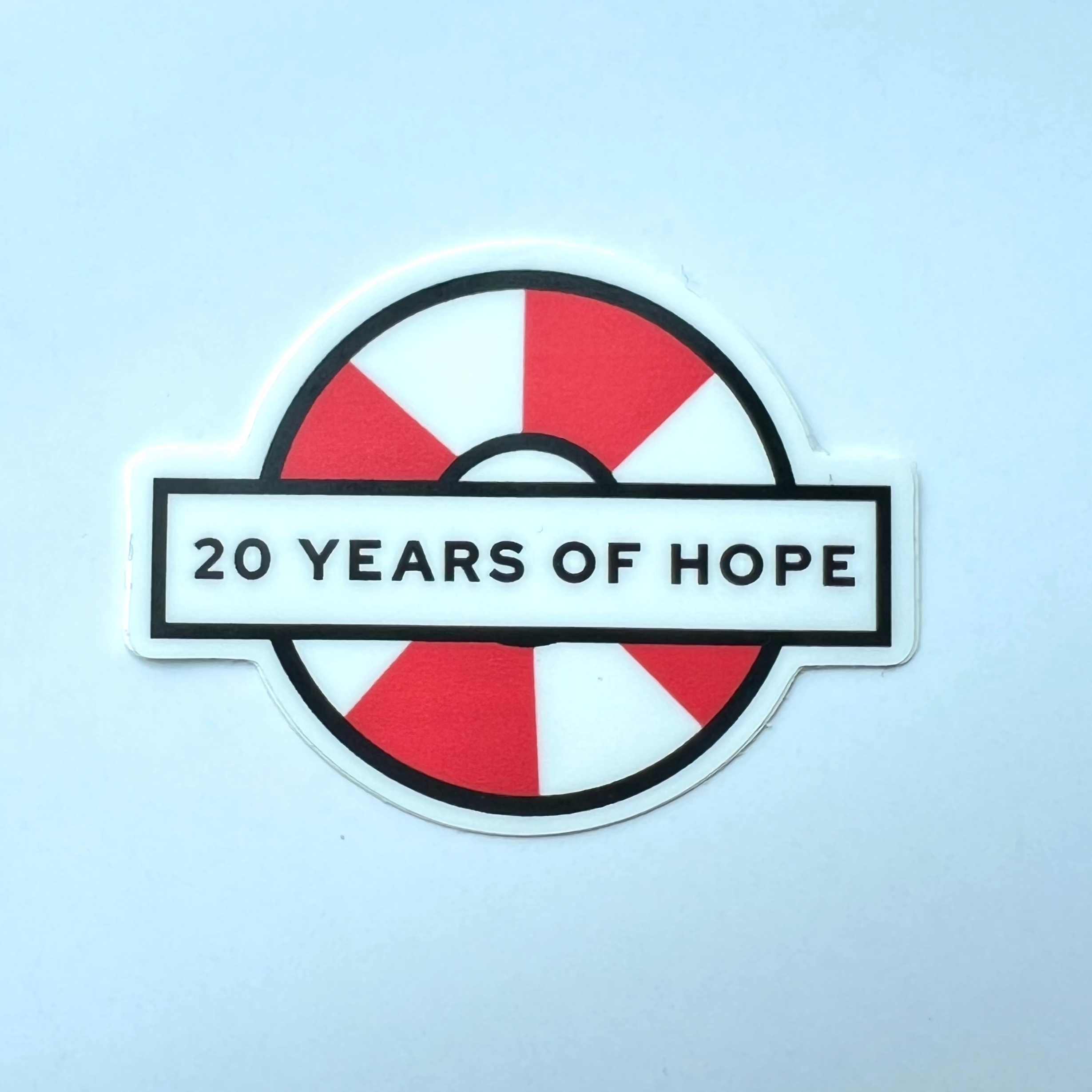 20 Years of Hope Sticker – Hope Squad Store-Run By Hope4Utah (501c3)
