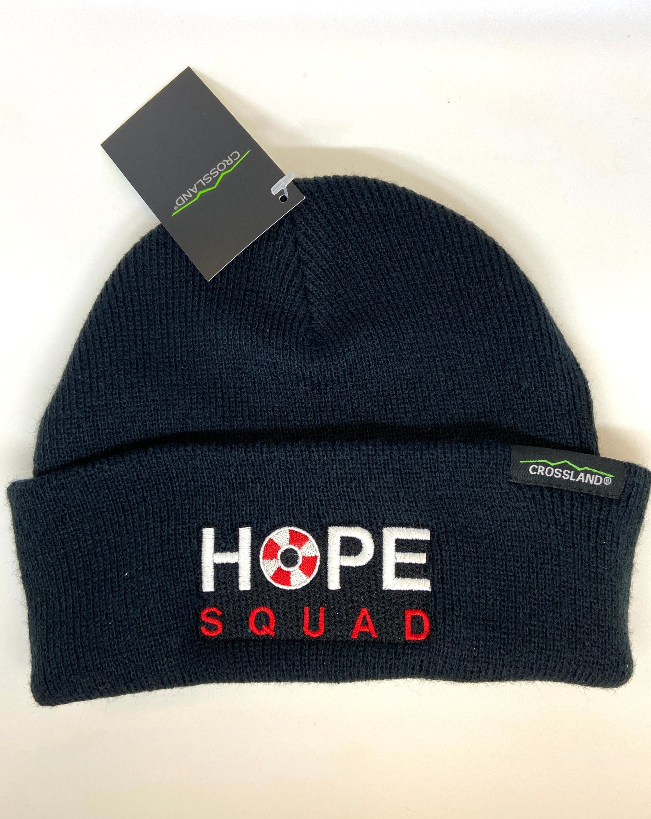 Black Hope Squad Beanie – Hope Squad Store-Run By Hope4Utah (501c3)